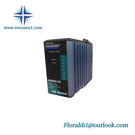 Invensys Foxboro FBM218 P0922VW Redundant Output Module: Advanced ...