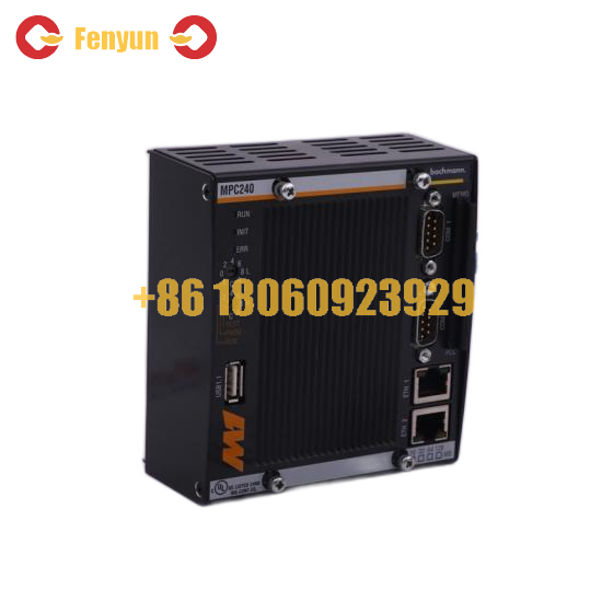 BACHMANN BS203 Backplane for Modular PLC Systems - FY